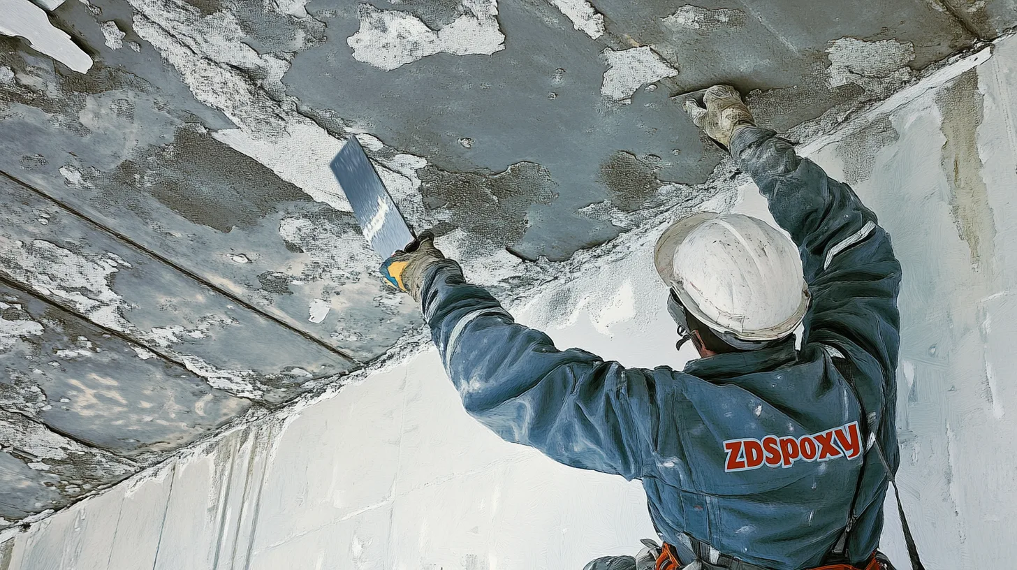 Vertical & Overhead Concrete Repair with Epoxy | ZDSpoxy Non-Sag Systems