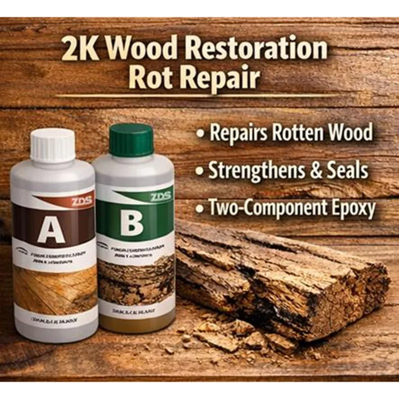 ZDS-1060AB Wood Rot Repair Primer for Deep Restoration