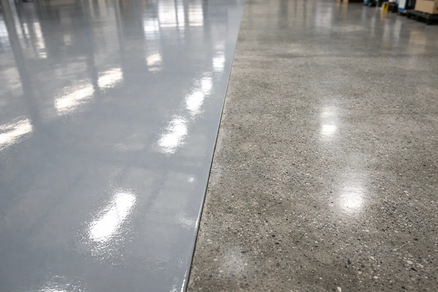Epoxy vs Polished Concrete: Deep Dive 10-Year Cost & ROI