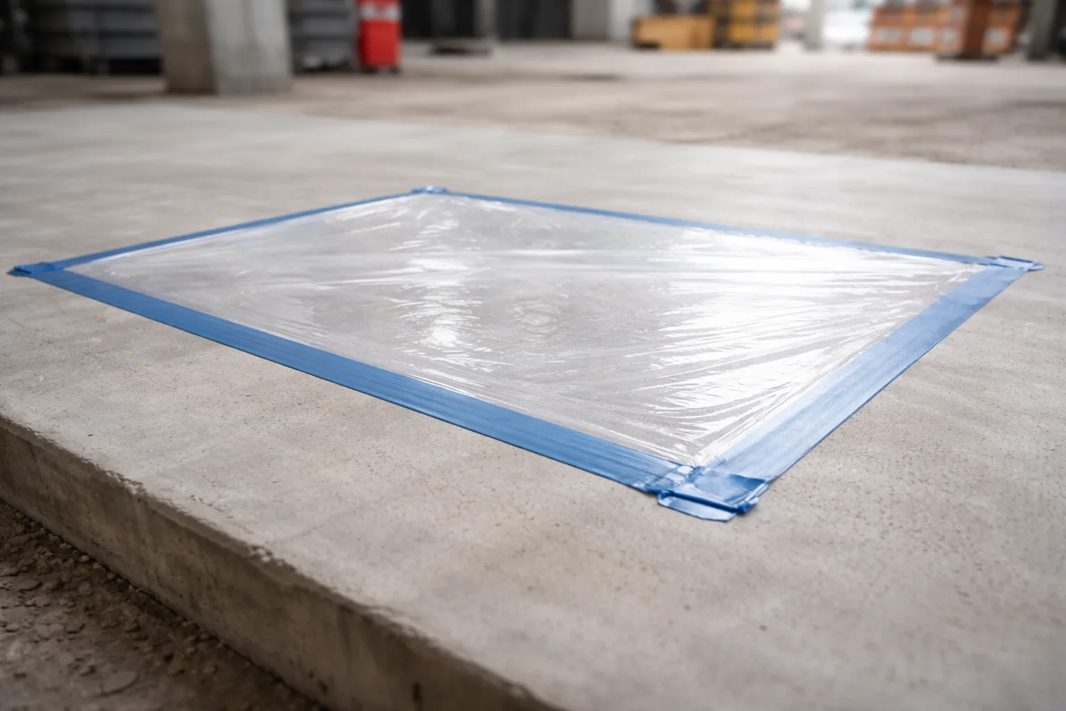 Essential Concrete Moisture Testing: Proven Plastic Sheet & Calcium ...